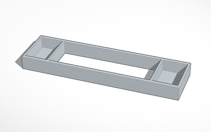 3D design 3" Drive in 5.25" Bay Faceplate | Tinkercad