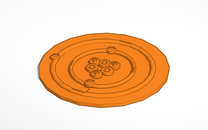 3D design Aco's Lithium Atom - Tinkercad