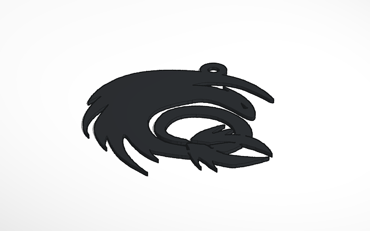 3D design Escudo HTTYD - Tinkercad