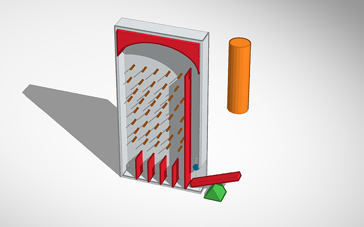 3D design Pinball - Tinkercad