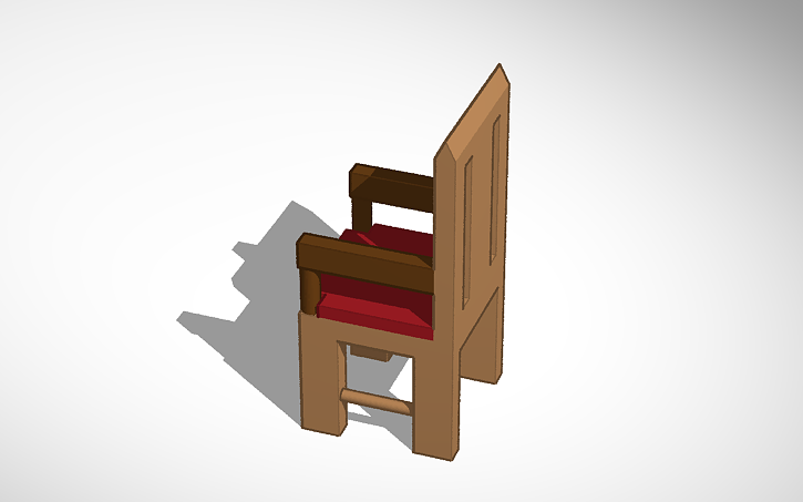3D design Chair - Tinkercad