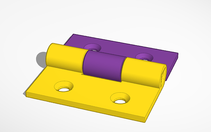 3D design Leaf Hinge | Tinkercad