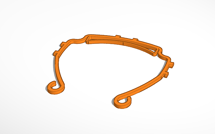 3D design Kids Headband - Tinkercad