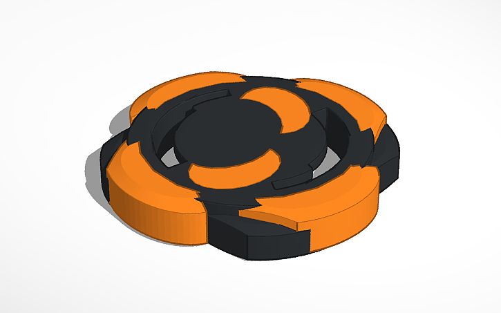 3D design Beyblade - Tinkercad