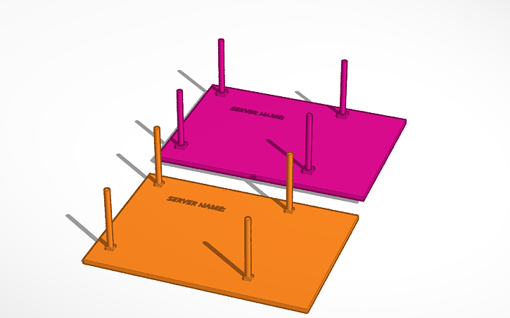 3D design Raspberry Server Box | Tinkercad