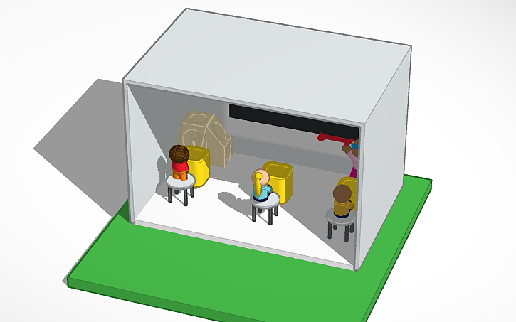 3D design class room | Tinkercad