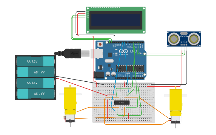 Circuit design Level 2 Exam - Tinkercad