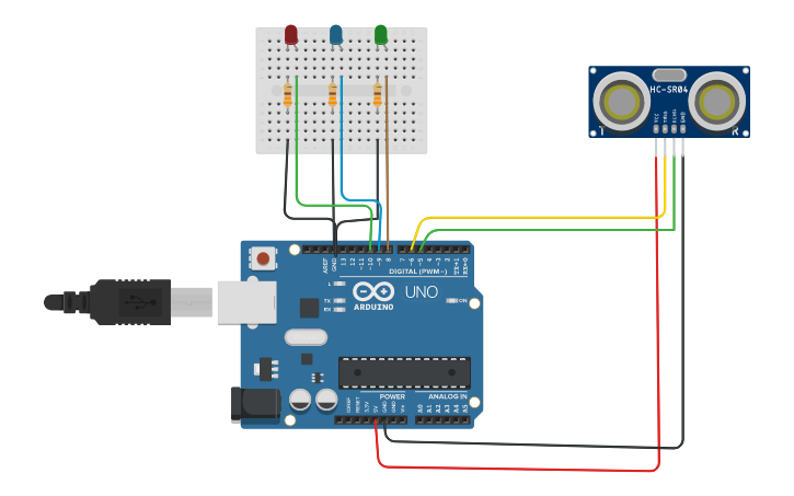 Circuit design PHYSICS PROJECT - Tinkercad