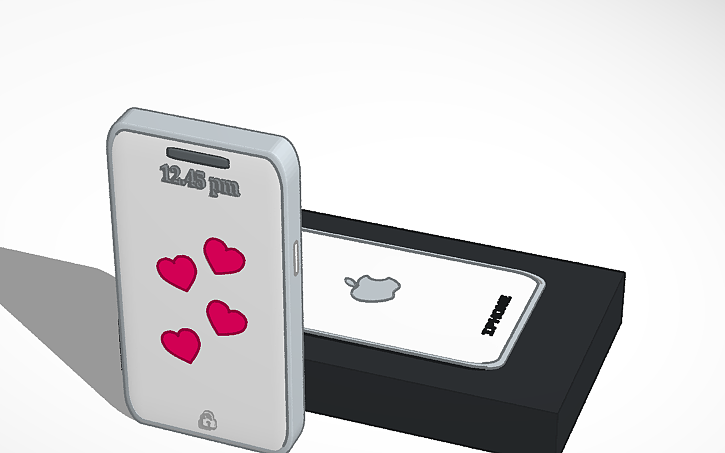 3D design iphone 14 pro max - Tinkercad