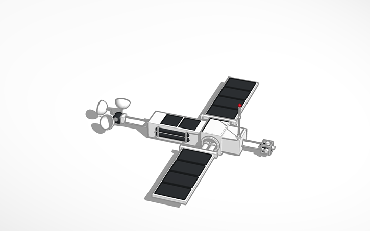 3D design Satellite - Tinkercad