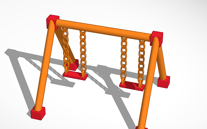 3D design swing - Tinkercad