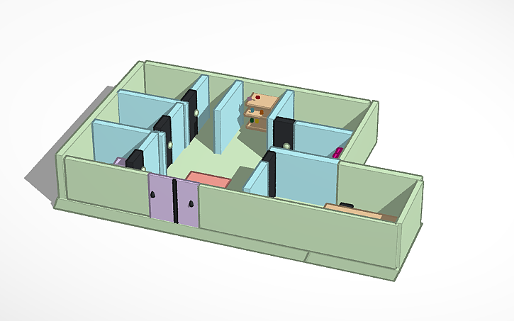 3D design My office | Tinkercad