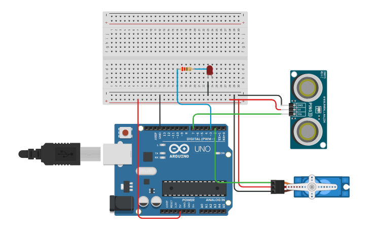 Circuit design Lab8 | Tinkercad