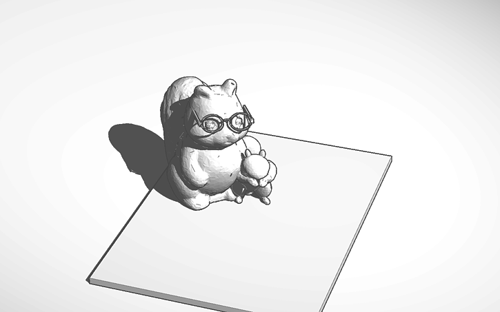 3D design Squirrel - Tinkercad