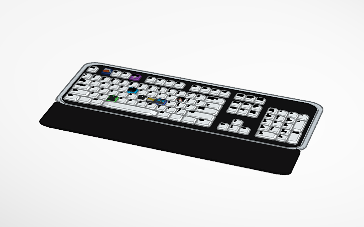 3D design Community Keyboard - Tinkercad