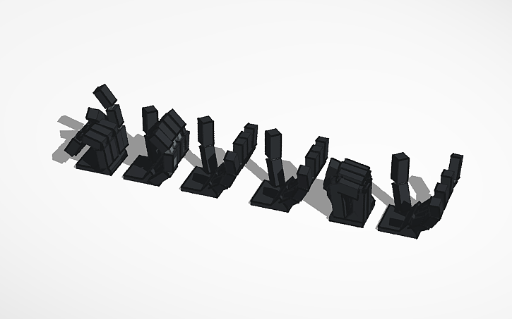 3D design transformers 3d model hands - Tinkercad