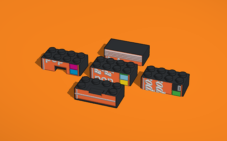 3D design Lego Half-Life Vending Machine - Tinkercad