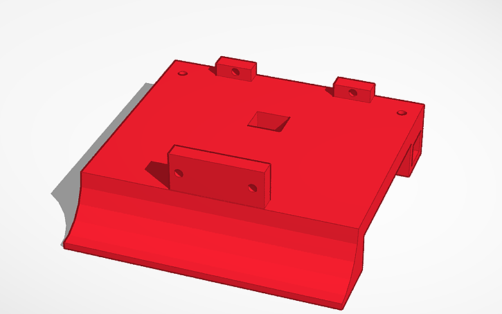 3D design Example sumobot - Tinkercad