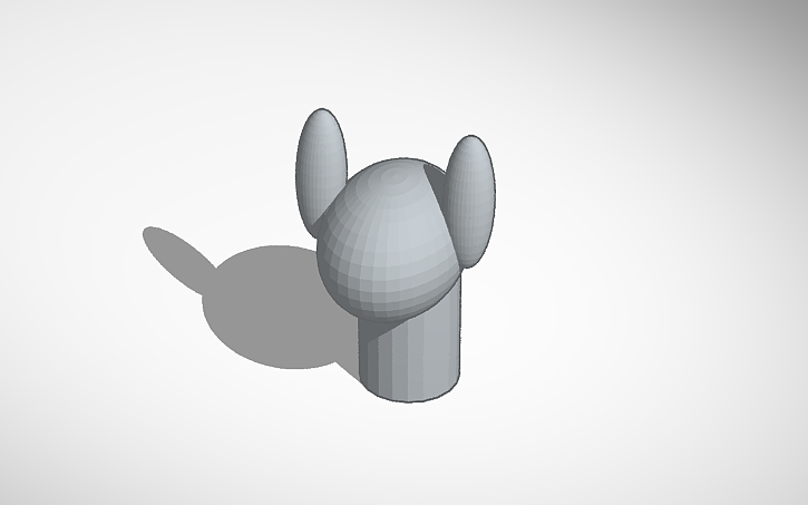 3D design Shark Puppet - Tinkercad