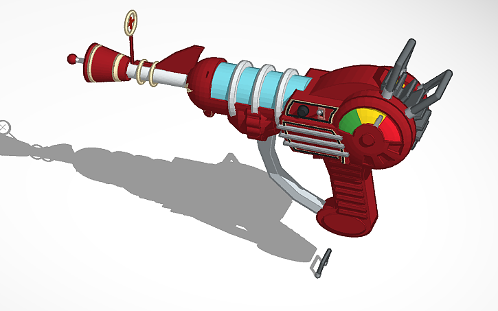 3D design Ray Gun - Tinkercad