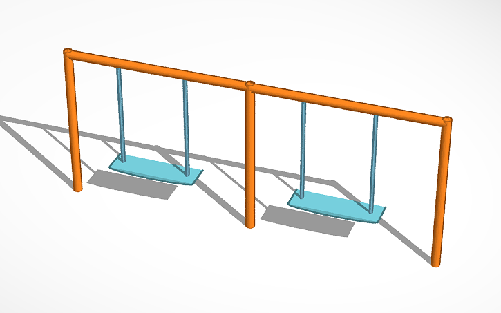 3D design Swing set - Tinkercad