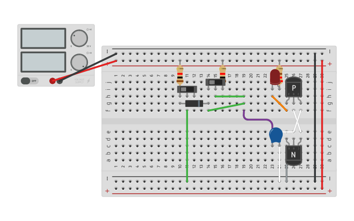 Circuit design Burglar Alarm | Tinkercad