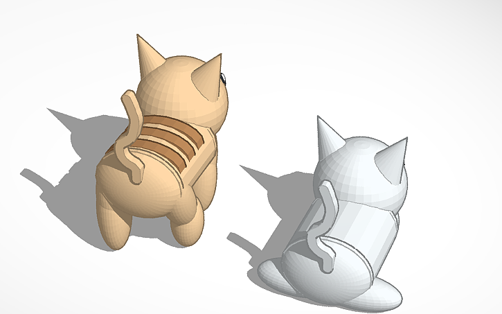 3D Design Cat Tinkercad 3d-design-cat-tinkercad
