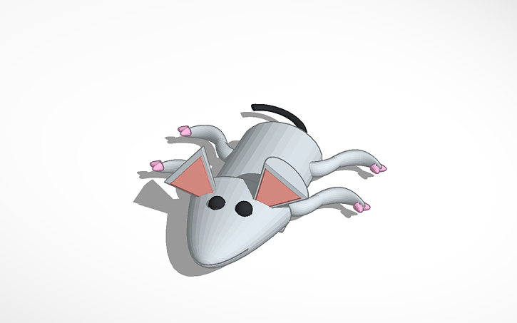 3D design mouse #Animals - Tinkercad