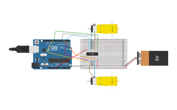 Circuit design pratica 7 | Tinkercad