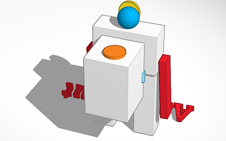 3D design Astronaut - Tinkercad