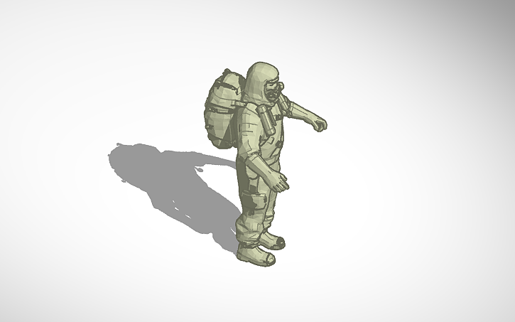 3D design call of duty hazmat - Tinkercad