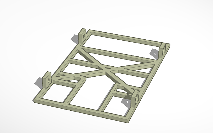 3D design Chassis Design - Tinkercad