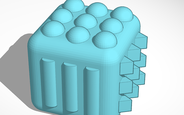 3d Design Fidget Cube Tinkercad