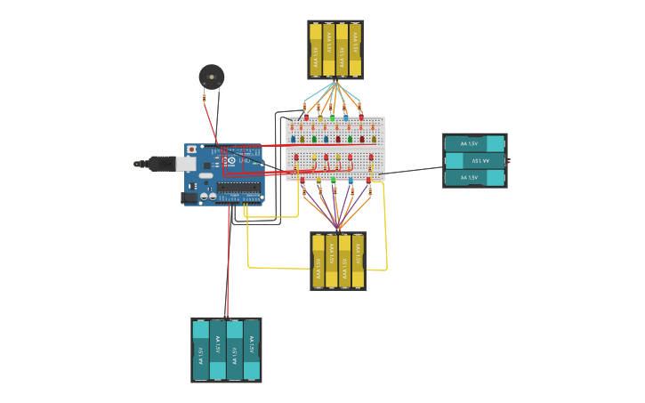Circuit Design Led Project Tinkercad