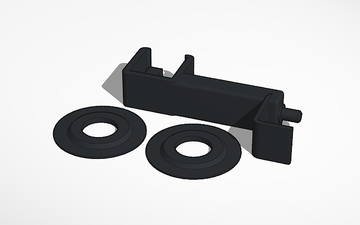 3D design Ender 3 Pro Sprite Extruder Filament Guide - Tinkercad