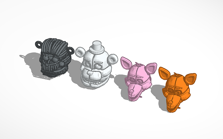 3d Design Lego Fnaf 5 Tinkercad