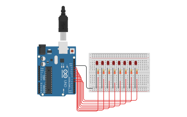 Circuit design LAB2.2-29 - Tinkercad