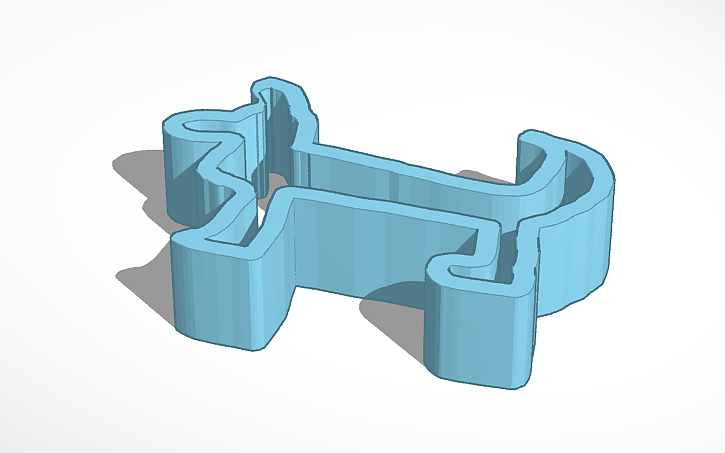 3D design Dog Cookie Cutter | Tinkercad