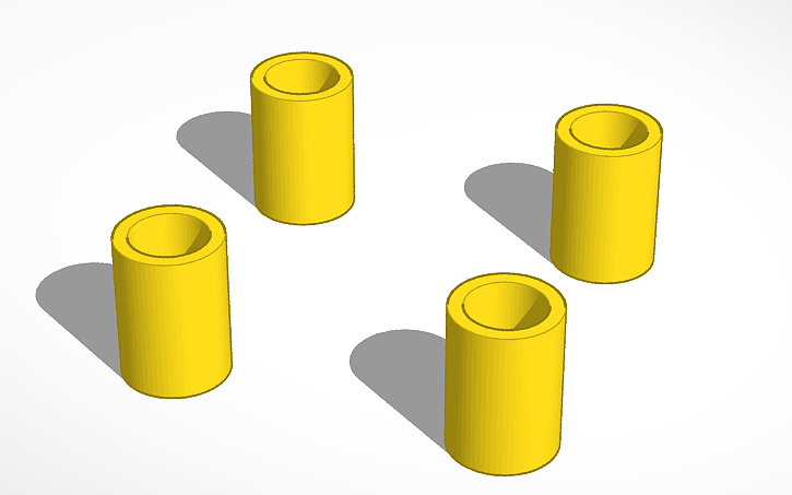 3D design Bora Centipede 4 centres for 2x4 Bracket | Tinkercad