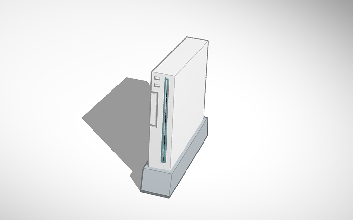 3D design Nintendo Wii - Tinkercad