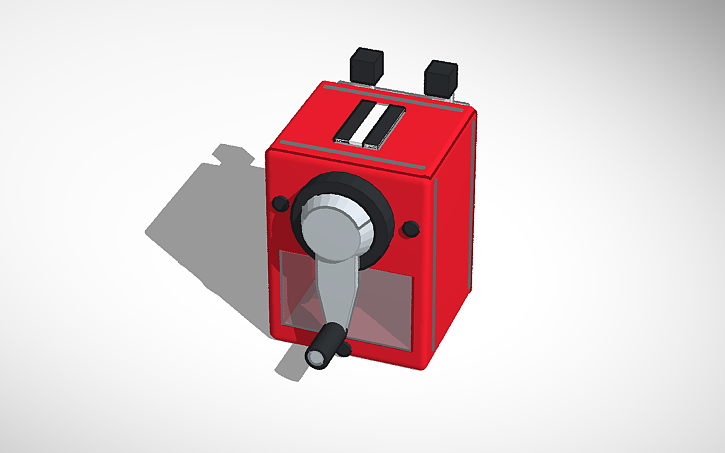 3D design Pencil Sharpener - Tinkercad