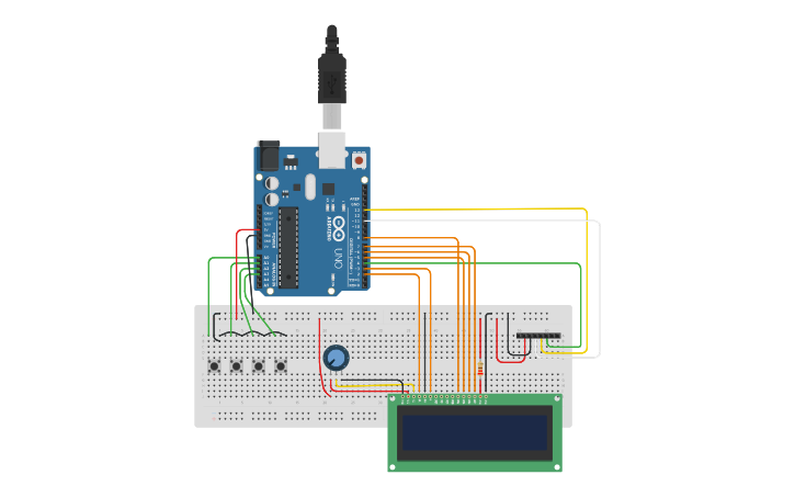Circuit design Generador de Funciones DDS con AD9833, LCD y Arduino ...