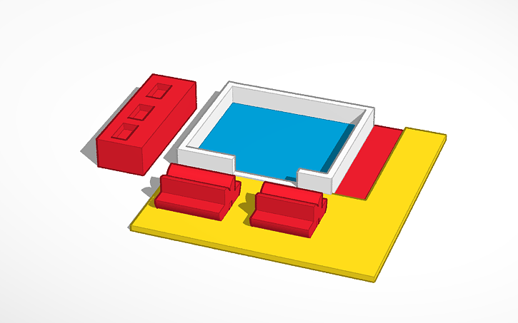 3D design Ice-Skating Rink - Tinkercad