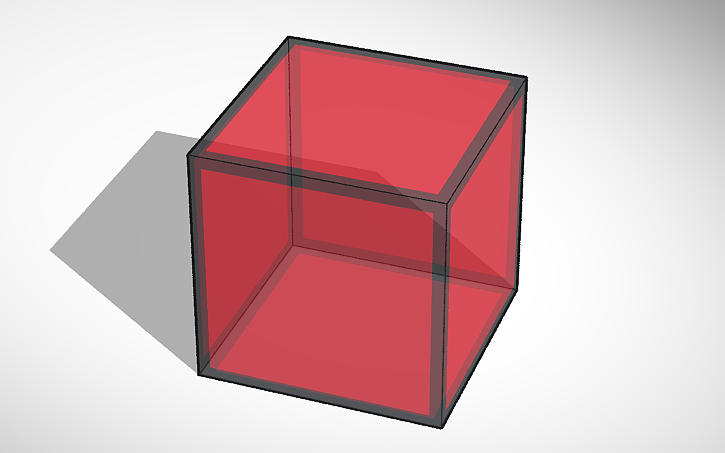3D design Red Slime Block - Tinkercad