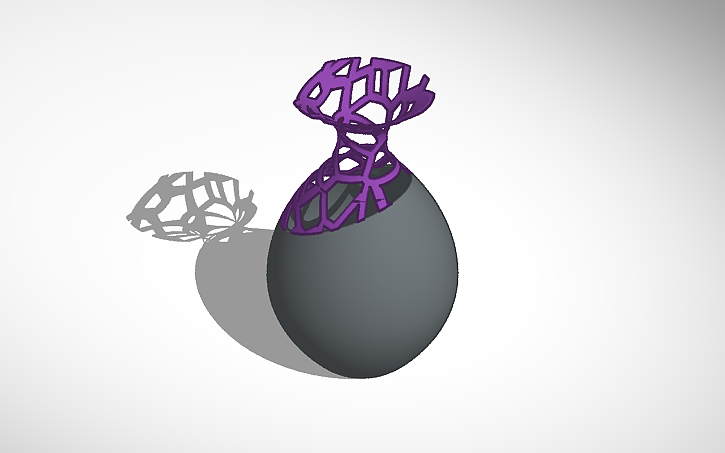 3d Design Voronoi Vase Tinkercad