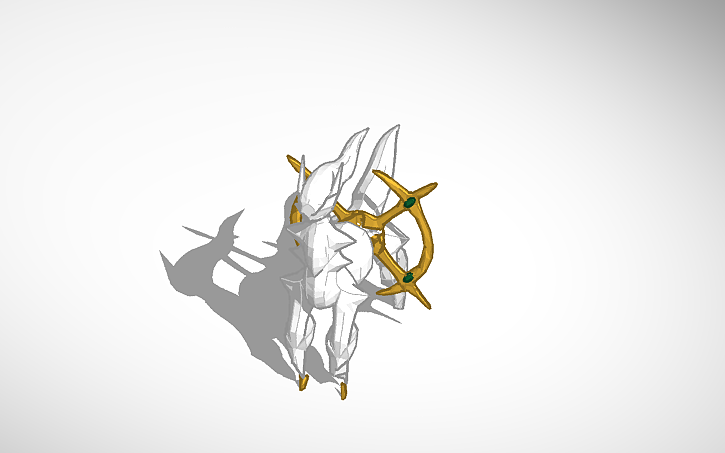 3D design Arceus - Tinkercad