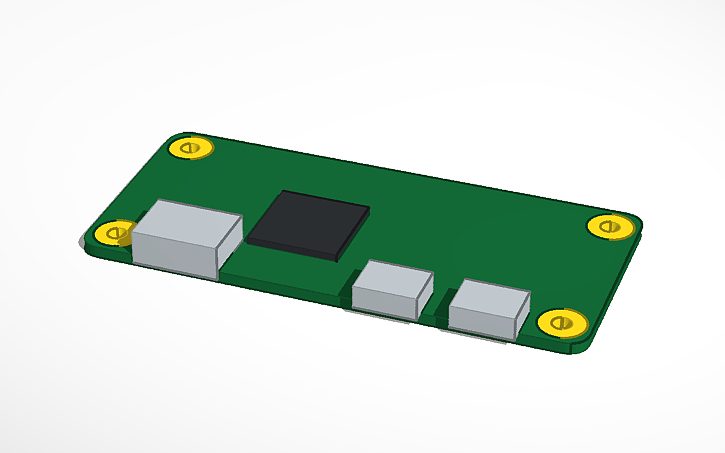 3D design Raspberry Pi Zero - Tinkercad
