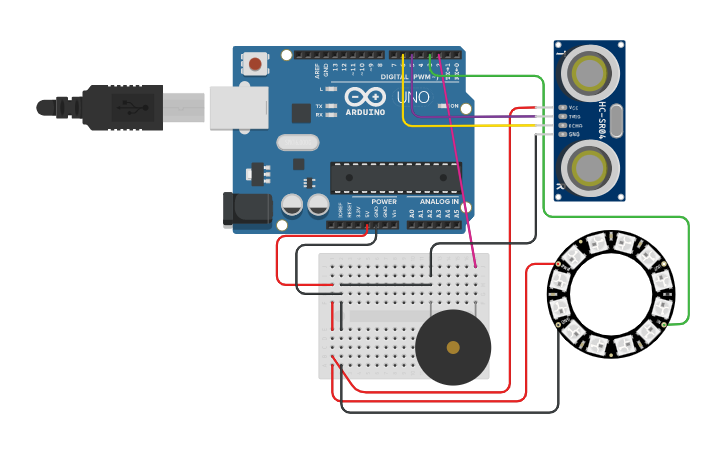 Circuit design Project 101 | Tinkercad