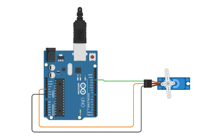 Circuit design Activity 3: Servo Motors | Tinkercad