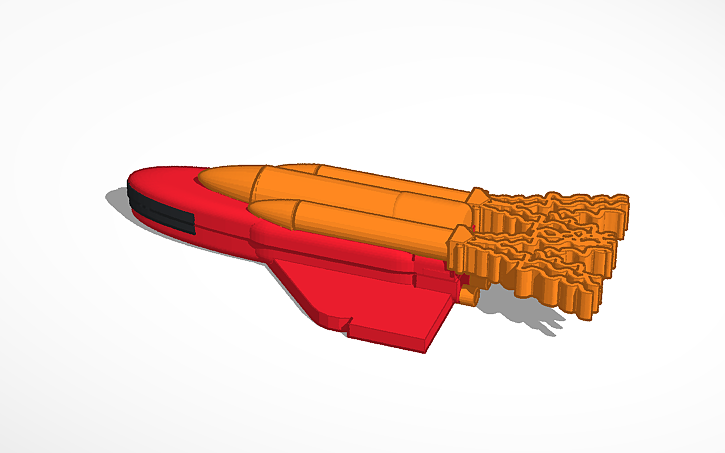 3D design spaceship | Tinkercad